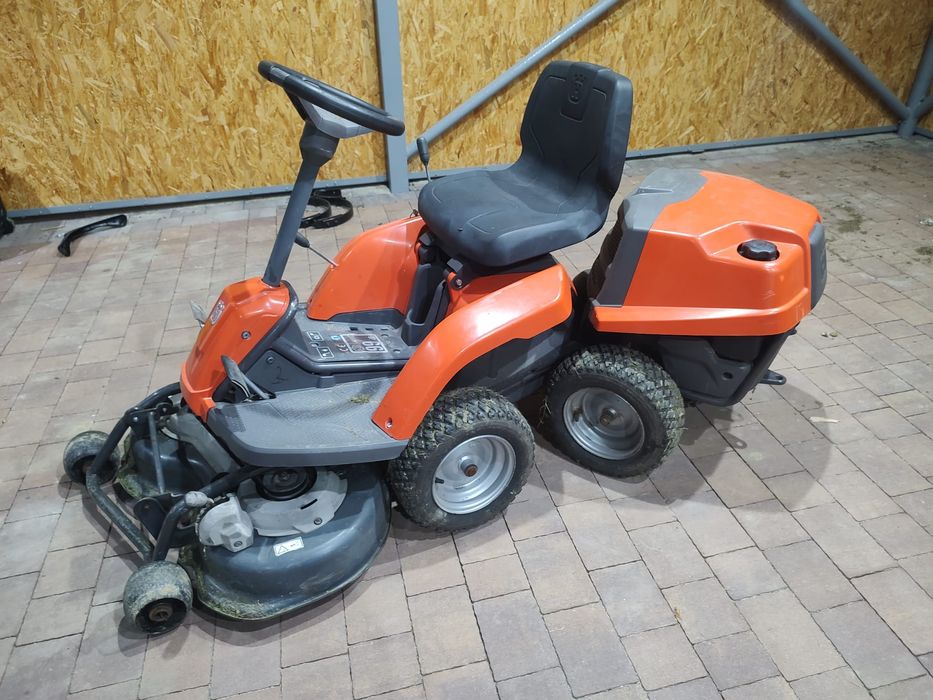 Traktorek kosiarka Husqvarna r111b Briggs 12.5KM Rider Bioclip85cm ...