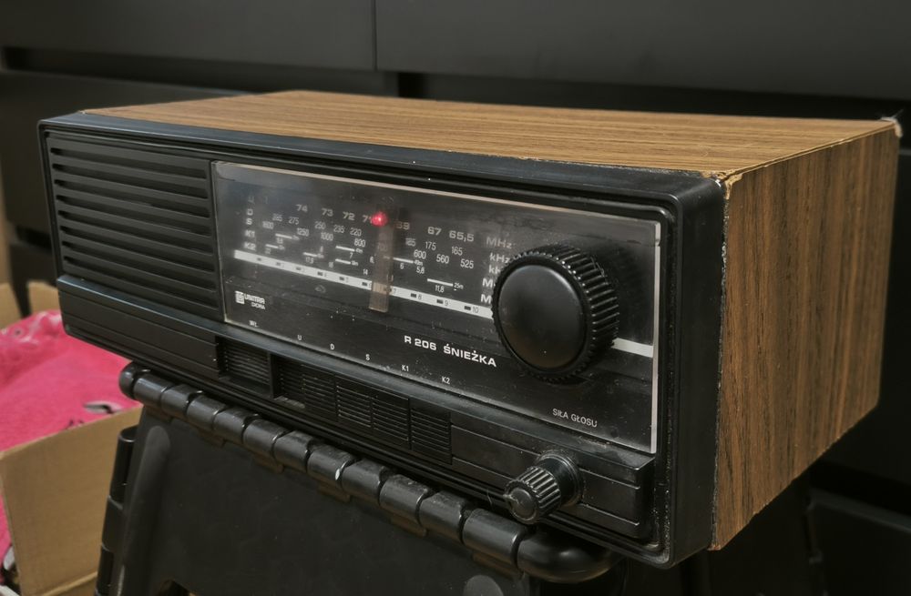 Unitra Radio Śnieżka R-206 Przestrojone Bogatynia Centrum • OLX.pl