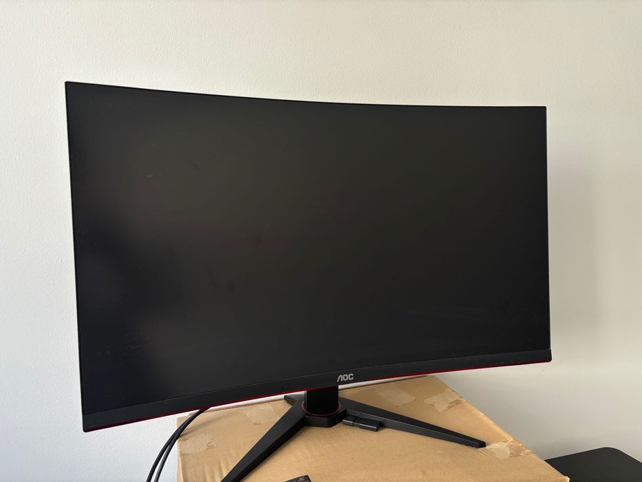 Monitor Curvo Gaming AOC C32G2ZE/BK Ajuda • OLX.pt