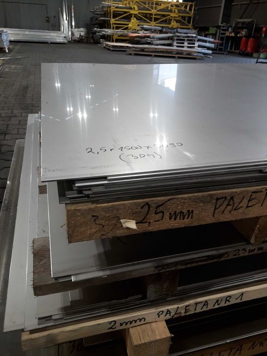 Blacha kwasoodporna, nierdzewna 2,5mm gat.304, PROMOCJA!!! BYTOM Bytom • OLX.pl