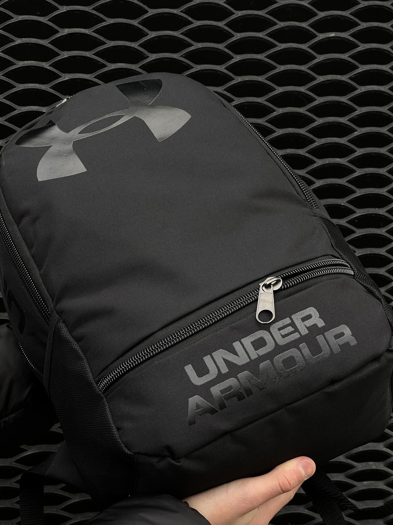Рюкзак under armour черный мужской, портфель спортивный, андер армор ...