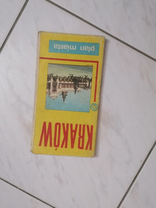 Stary Plan Miasta Krakowa z 1983r Zabrze • OLX.pl