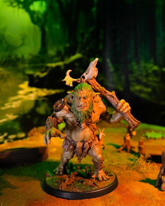 Bagienny Troll - Figurka 32mm 14K DnD RPG Pathfinder Warhammer Opole ...