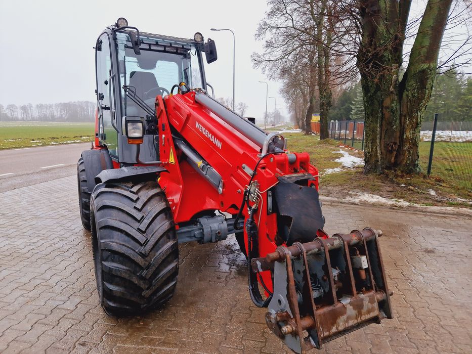 Weidemann 4270 CX 100T Przegubowo-teleskopowa 2012r Nowe opony Perkin ...