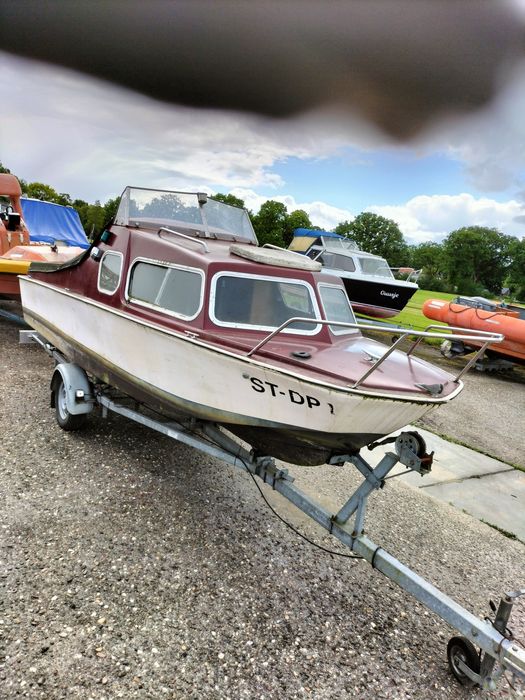 Micro Plus 500 łódź kabinowa Police Anny Jagiellonki • OLX.pl