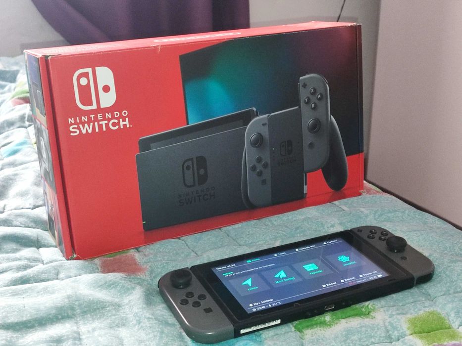 Nintendo Switch V2 Desbloqueada, Não Banida, por Chip com Tudo Charneca ...
