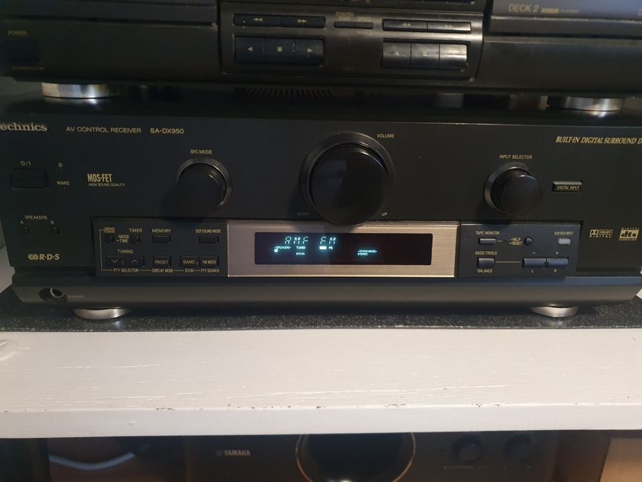 Amplituner Technics SA-DX950 z oryginalnym pilotem i kartonem Tczew ...