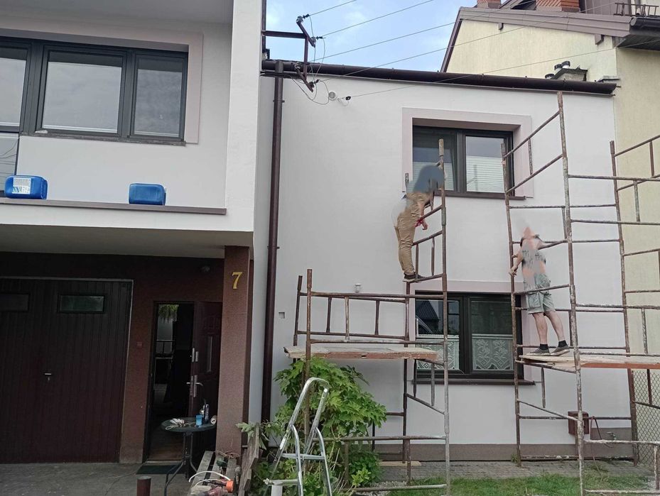 Malowanie elewacji. Wolne terminy !!! Łowicz • OLX.pl