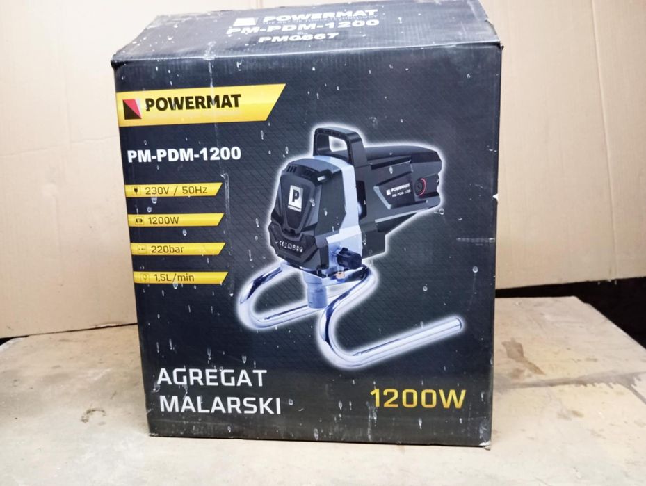 Agregat malarski powermat PM-PDM-1200 Rydułtowy • OLX.pl
