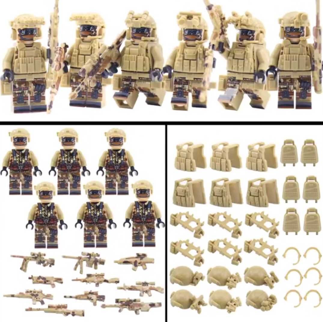 LEGO солдаты, военные, боевики (солдаты лего с оружием, солдатики): 390 ...