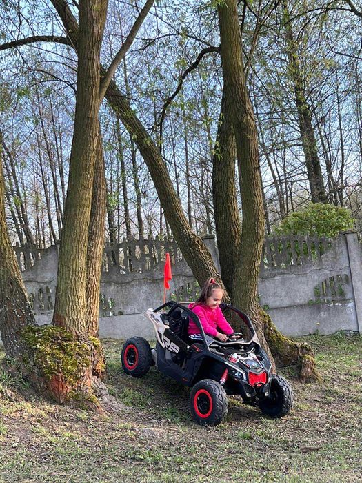 HIT! CAN-AM Maverick auto na akumulator dla dzieci! 4x200W! Rzeszów ...