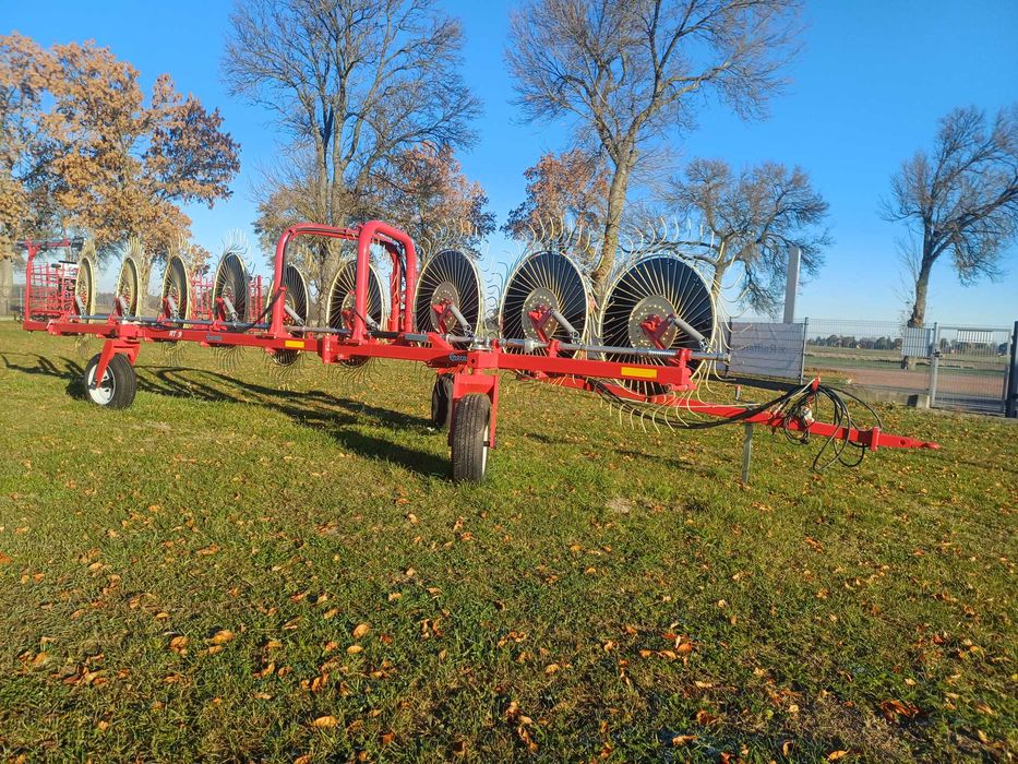 Zgrabiarka gwiazdowa Enorossi RT/9 INLINE RAKE - FINANSOWANIE ! Parczew ...