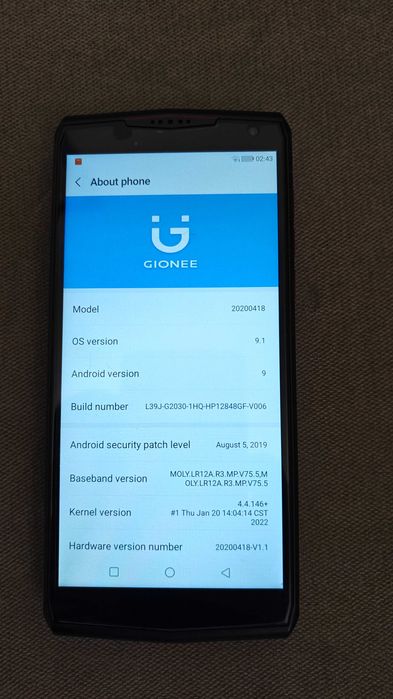 Китайский Телефон Gionee M30 (P90) / Chinese mobile phone Gionee: 8 500 ...
