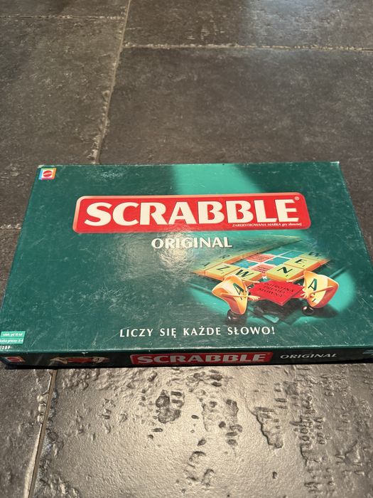 Scrable original 2005 roku gra planszowa unikat Józefów Michalin • OLX.pl