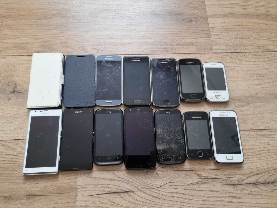 Telefony komórkowe Samsung i inne 14 szt Gliwice Śródmieście • OLX.pl