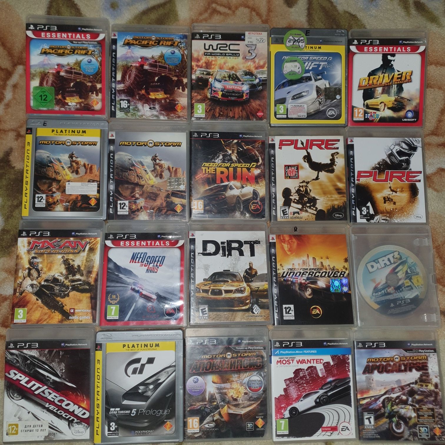 Гоночные игры на ps3, sony playstation 3,: 3 550 грн. - Ігри для ...