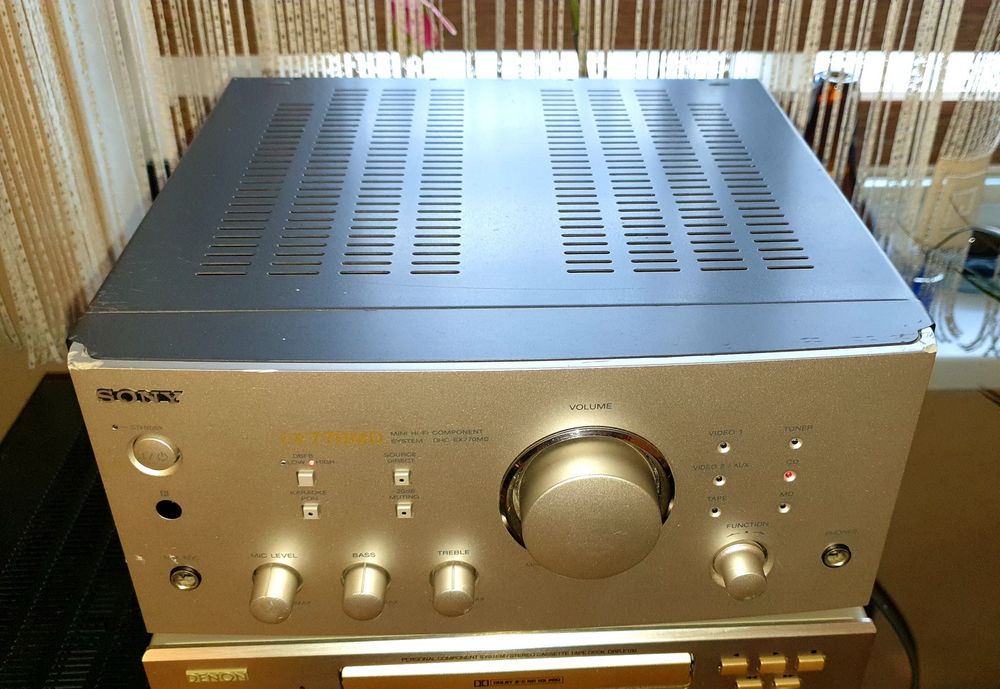 Wzmacniacz Sony EX 770 MD vintage audio wieża Zbąszynek • OLX.pl