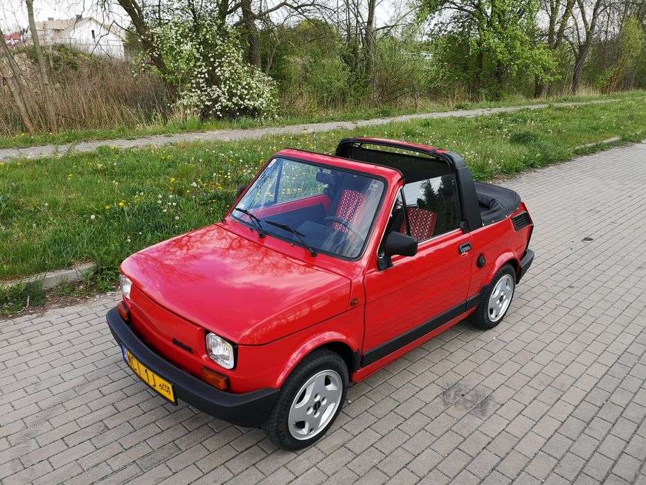 BOSMAL Cabrio 650 - oryginalny Fiat 126p Cabrio Ciechanów • OLX.pl