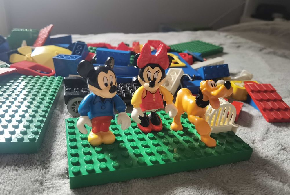 Klocki lego 2000 rok Myszka Miki Disneya 4167 posiadłość Mickeya retro ...