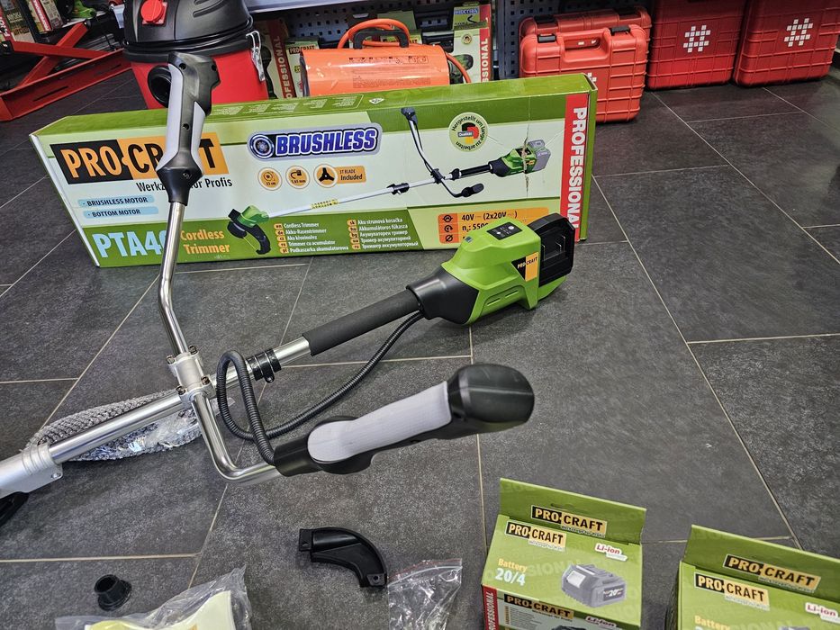 Коса Аккумуляторная 40V ProCraft PTA40 Гарантия 36мес Триммер: 3 600 грн. - Електроінструмент ...