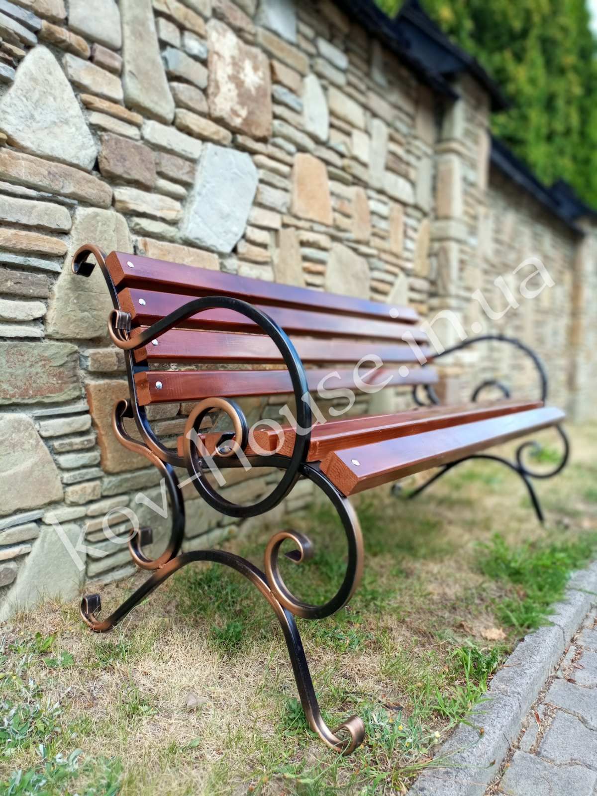 Скамейка садовая, лавка кована: 2 500 грн. - Сад / город Івано ...