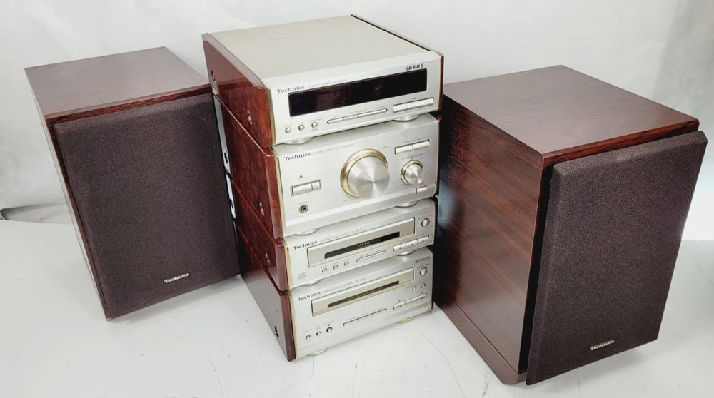 Technics SE HD 501 Wieża kolumny wzmacniacz cd tuner deck Warszawa ...