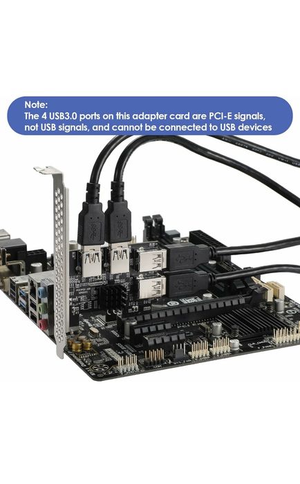 Адаптерна карта PCIE 1 до 4, адаптер PCIE Splitter 1 до 4 Riser Card ...