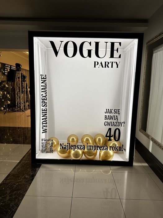 Fotobox Fotobudka PhotoBox Vogue Party WYNAJEM! Gniezno • OLX.pl
