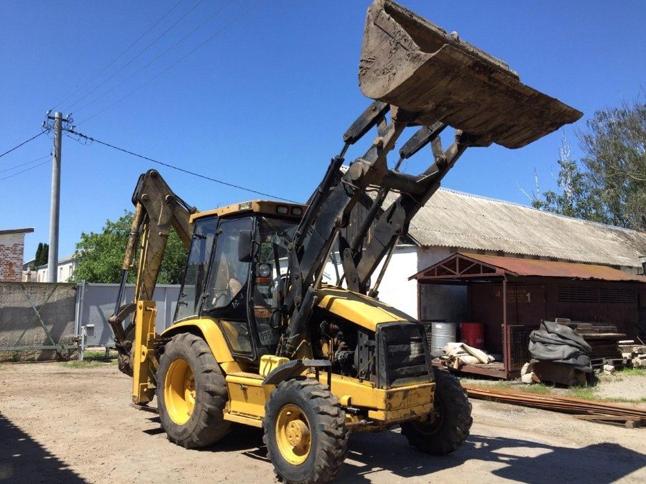 Екскаватор навантажувач оренда JCB 3cx, 4cx, CAT 428c, САТ 323D ...