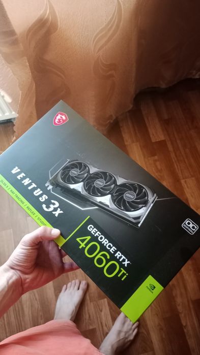 Msi rtx 4060ti 8gb 3x Oc: 16 000 грн. - Комплектуючі та аксесуари Кривий Ріг на Olx