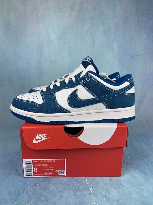 Nike Dunk Low Industrial Blue Sashiko | Кроссовки найк данк: 4 300 грн ...
