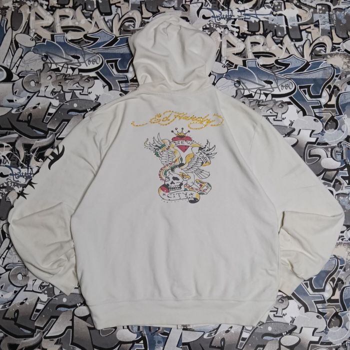 Ed hardy vintage zip hoodie: 900 грн. - Худі Бровари на Olx