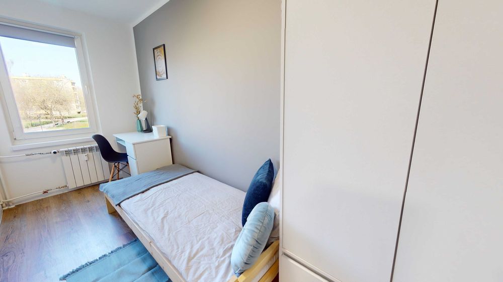 Pokój jednoosobowy 5 – ul. Strzelców 7c/Prądnik czerwony - UR, PK, UEK ...