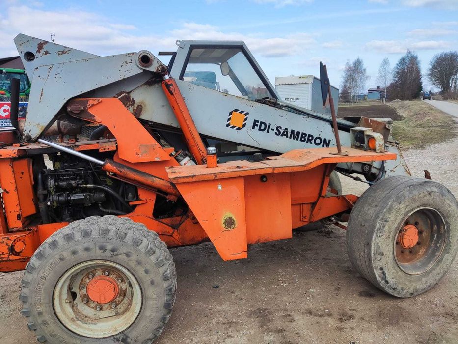 Ładowarka teleskopowa sambron fdi 3 tryby skretu perkins 6m 3 tony ...