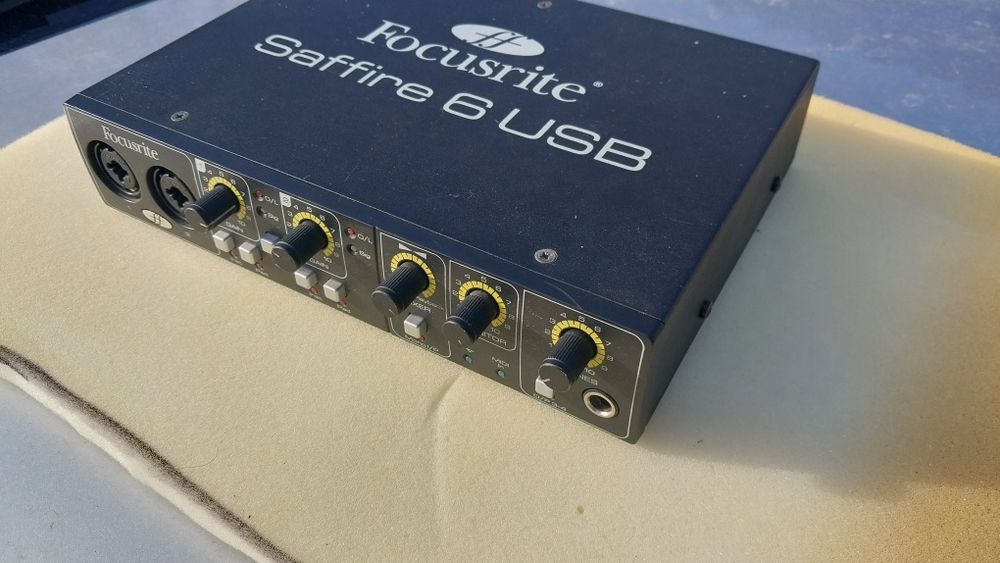 Звукова карта Focusrite Saffire 6 USB: 3 500 грн. - Студійне обладнання ...