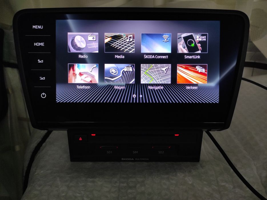 Оригінальний комплект мультимедіа Skoda Octavia 9.2" MIB2.5: 720 ...