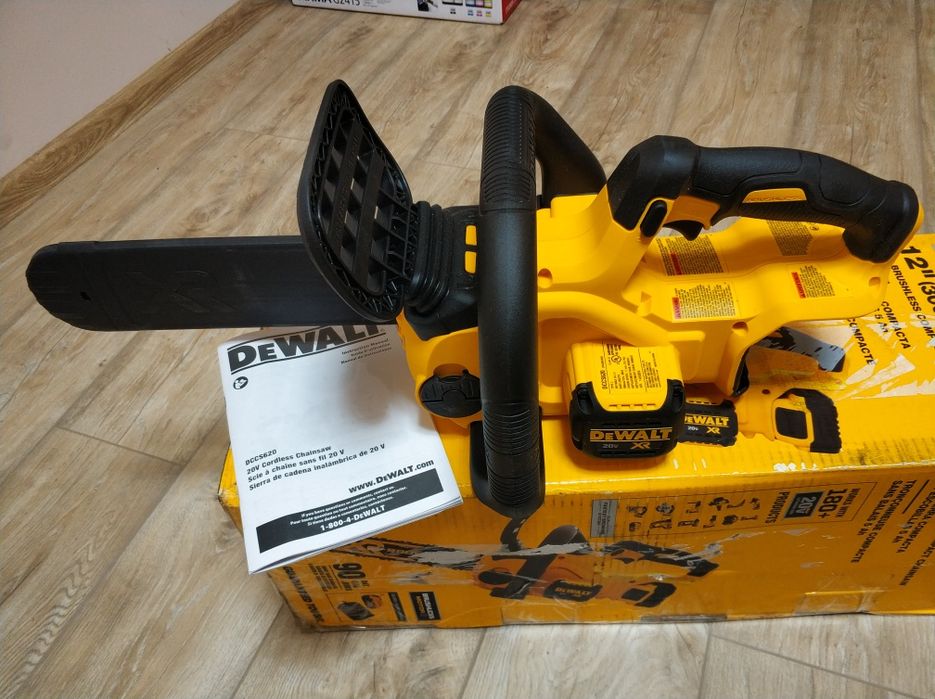 Аккумуляторная бесщеточная цепная пила Dewalt DCCS620B 20V MAX: 8 399 ...