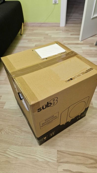 Kanto SUB8 - subwoofer aktywny - czarny Ruda Śląska • OLX.pl