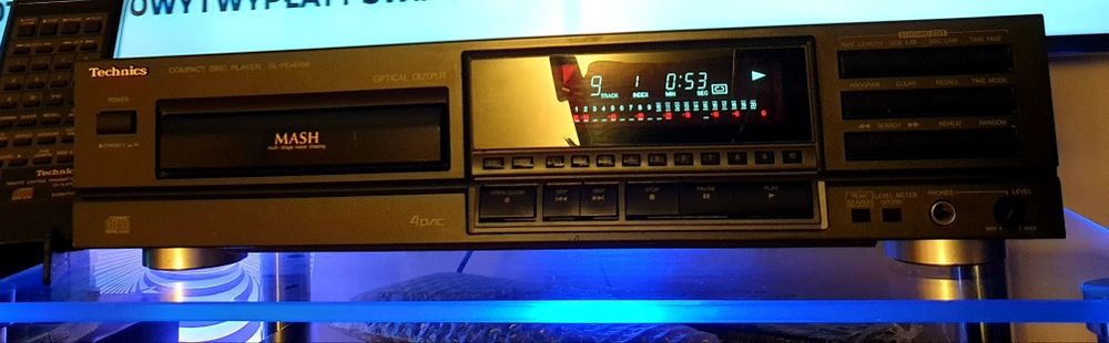 Technics SL-PG400A CDP+oryginalny pilot, bdb. stan Buk • OLX.pl