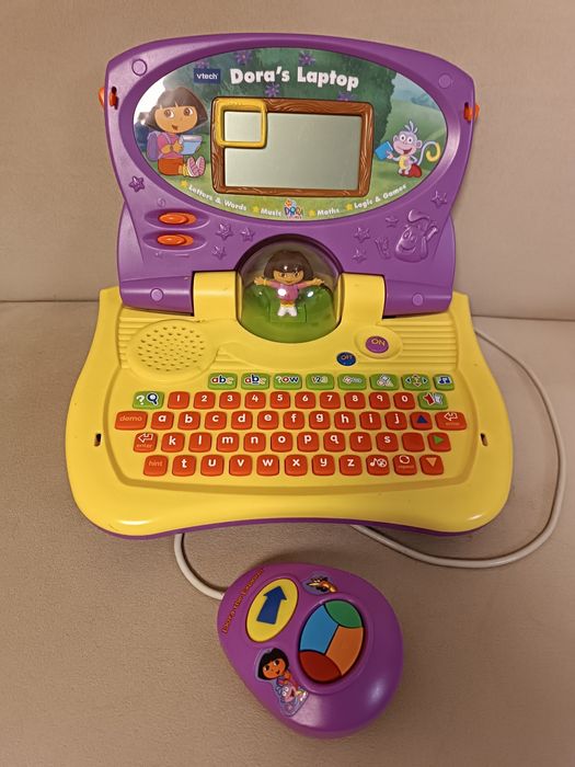 Laptop Dory Dora the Explorer do nauki angielskiego Sochaczew-Wieś • OLX.pl