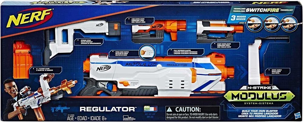 Nerf Modulus Regulator Fully Motorized Blaster Нерф Модулюс Регулятор ...