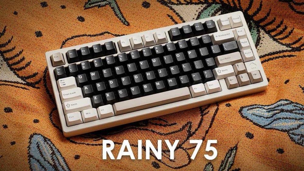 RAINY75 WOBKEY Studio бездротова кастомна механічна клавіатура QK75N: 5 180 грн. - Периферійні ...