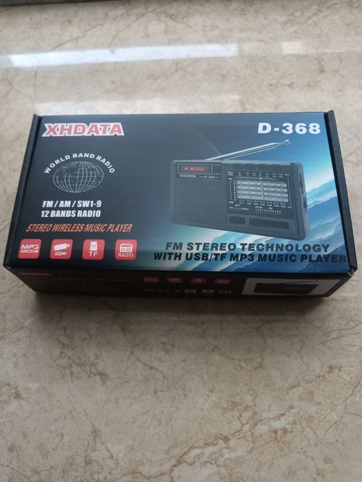 Xhdata d-368 радіоприймач fm am sw Bluetooth: 950 грн. - Радиоприемники Ивано-Франковск на Olx