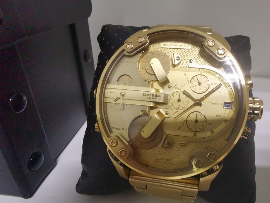 Zegarek Diesel DZ7399 Mr Daddy Złoty Wielki ORYGINALNY NOWY Katowice ...