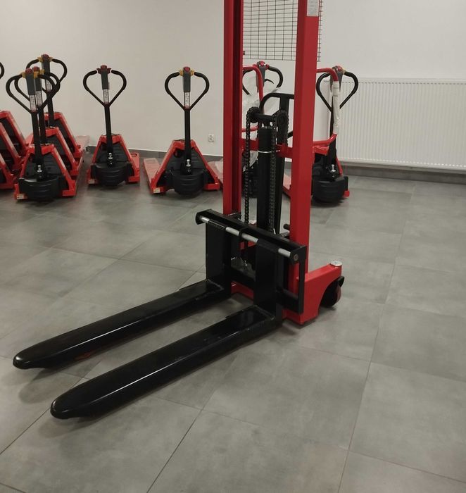 Paleciak sztaplarka wóżek paletowy ręczny podnośnikowy 1t 1,6m 2m 3m 2 Wrocław Krzyki • OLX.pl