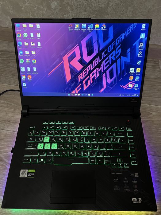Ноутбук ASUS ROG Strix G15 G512LI: 20 000 грн. - Ноутбуки Кривий Ріг на Olx