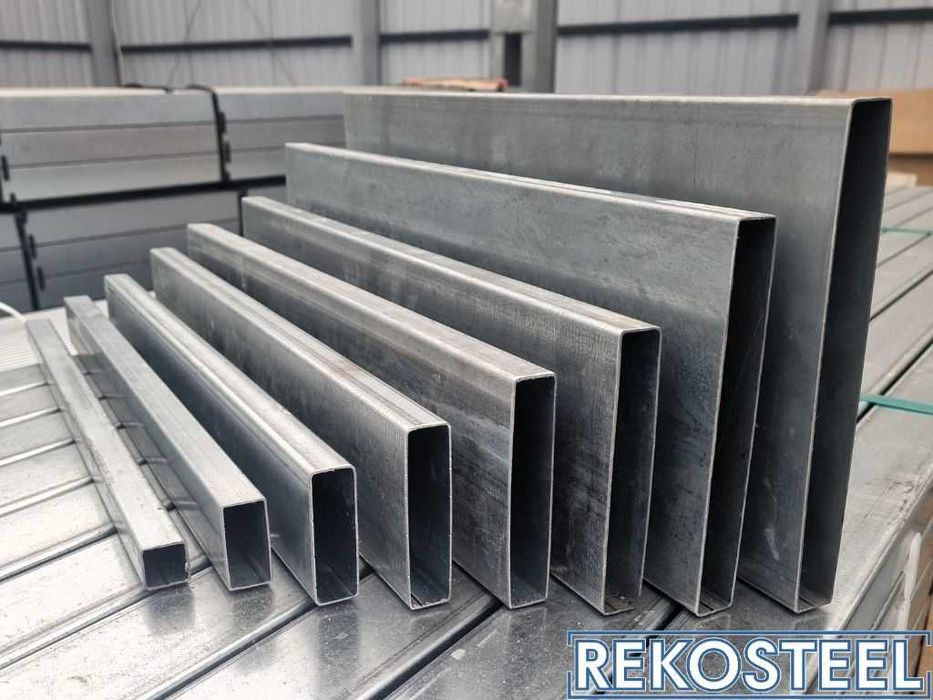 Profile ocynkowane Rury Ogrodzenie Panele Słupki Brama Profil Stal ...