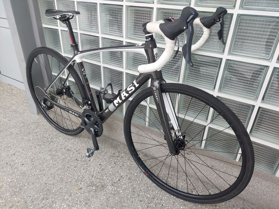 Rower szosowy carbon Masi Vivo Uno Sora/Tektro idealny stan r.M Kraków ...