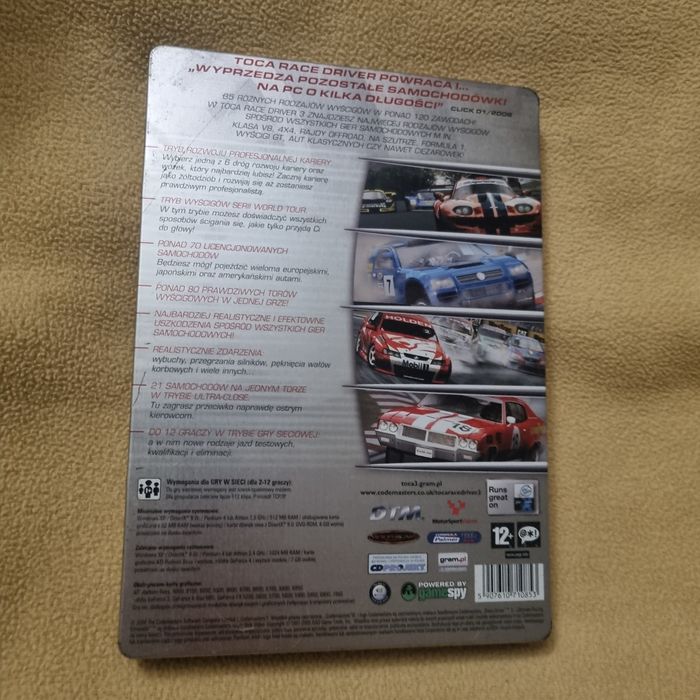 Toca 3 Race Driver PC Polskie wydanie Steelbook Warszawa Bemowo • OLX.pl