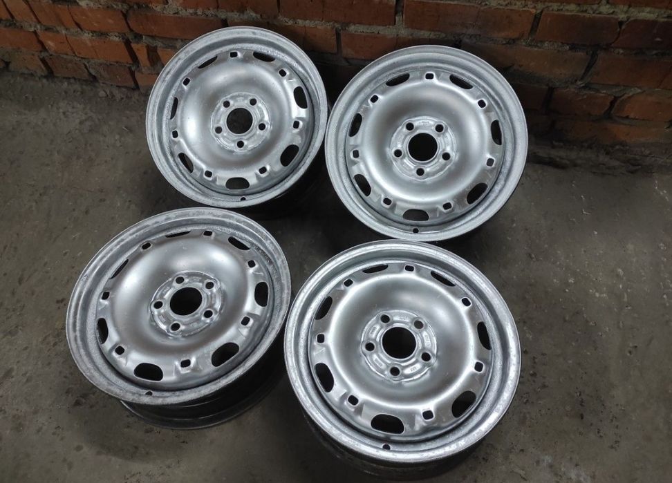 Диски 14 5 100 колеса VW Polo Фокс Skoda Фабия Seat Ибица Гольф Golf ...